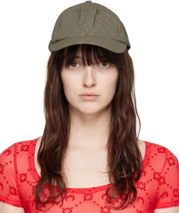 帽子 MARINE SERRE / all over moon cap Marine Serre All Over Moon Reflective Cap | REVERSIBLE